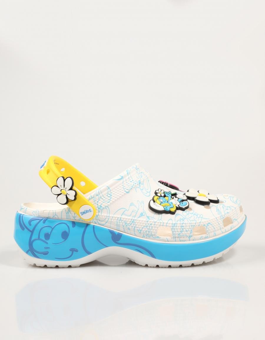 SMURFS PLATFORM CLOG 210822, ZUECOS Blanco | 87886 – Mayka